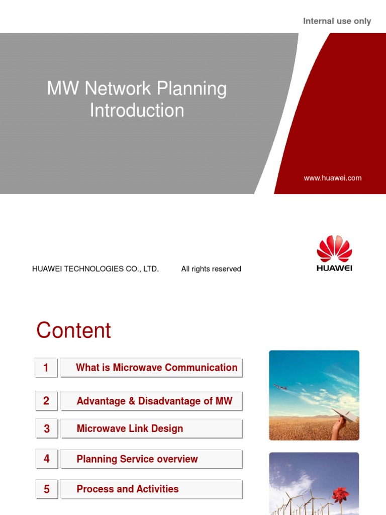 MW Planning Introduction | PDF | Microwave | Extremely High Frequency