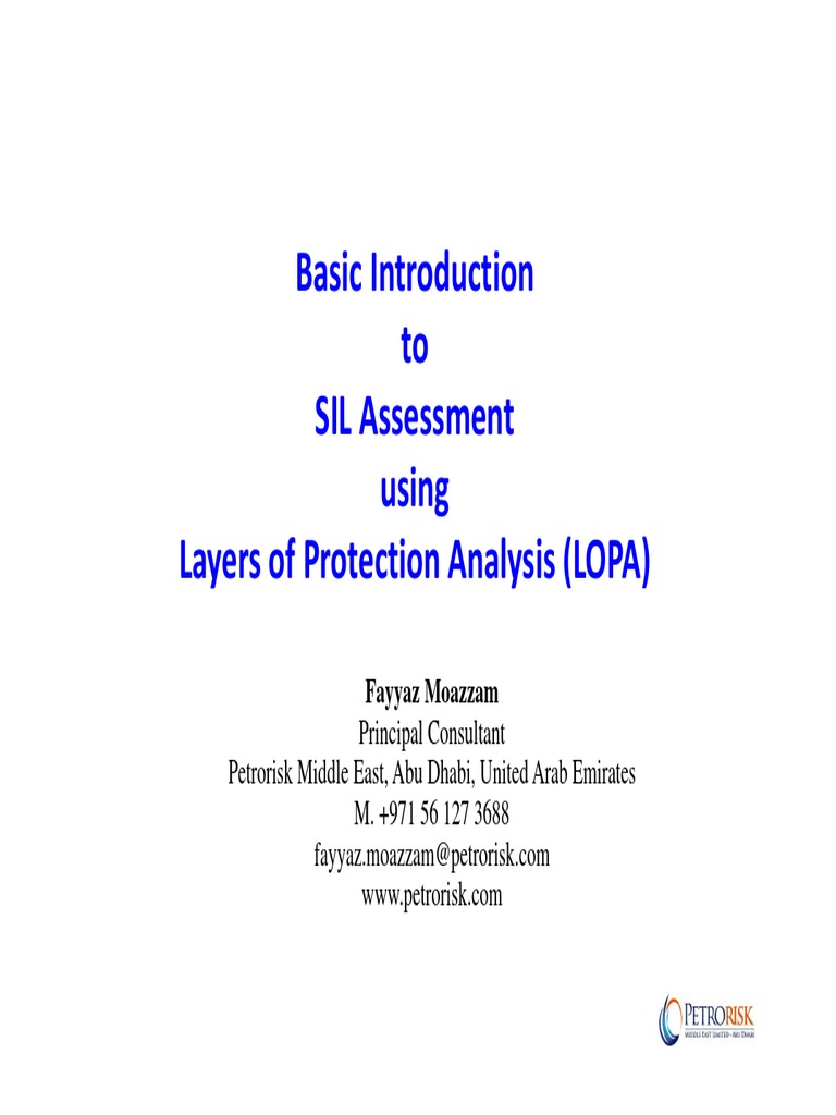 LOPA | Reliability Engineering | Risk