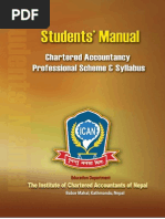 ICA Ghana Course Content and Requirement | PDF | Accounting | Audit