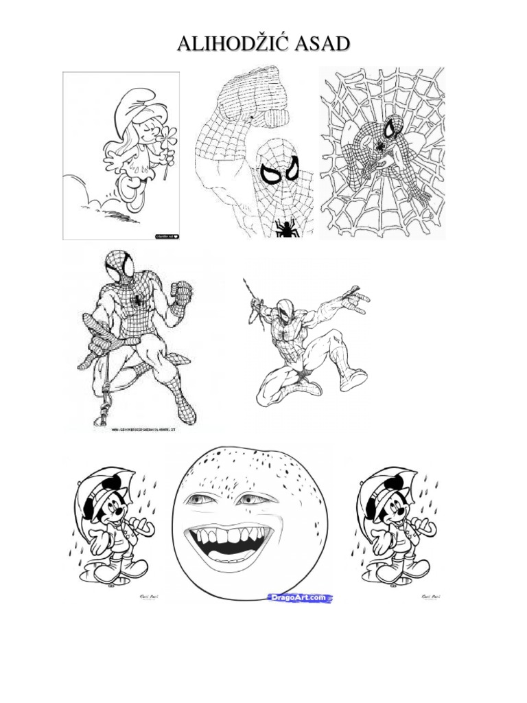 Bojanka Spiderman | PDF