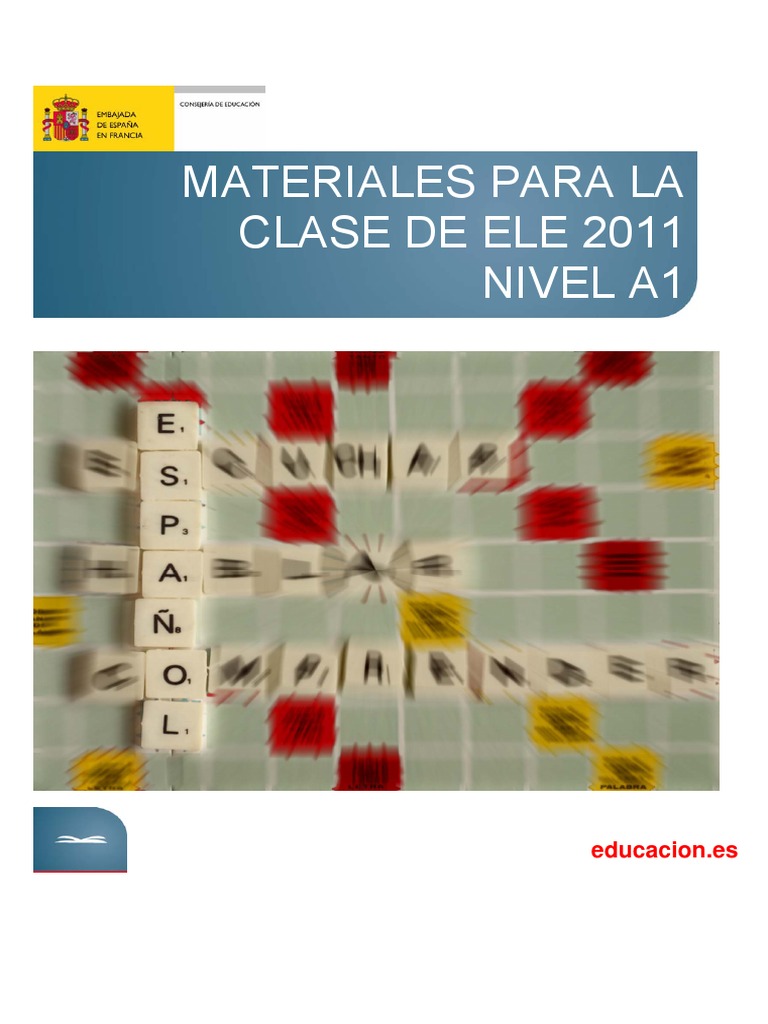 Materiales para La Clase de ELE 2011. Nivel A1 | PDF | America latina ...