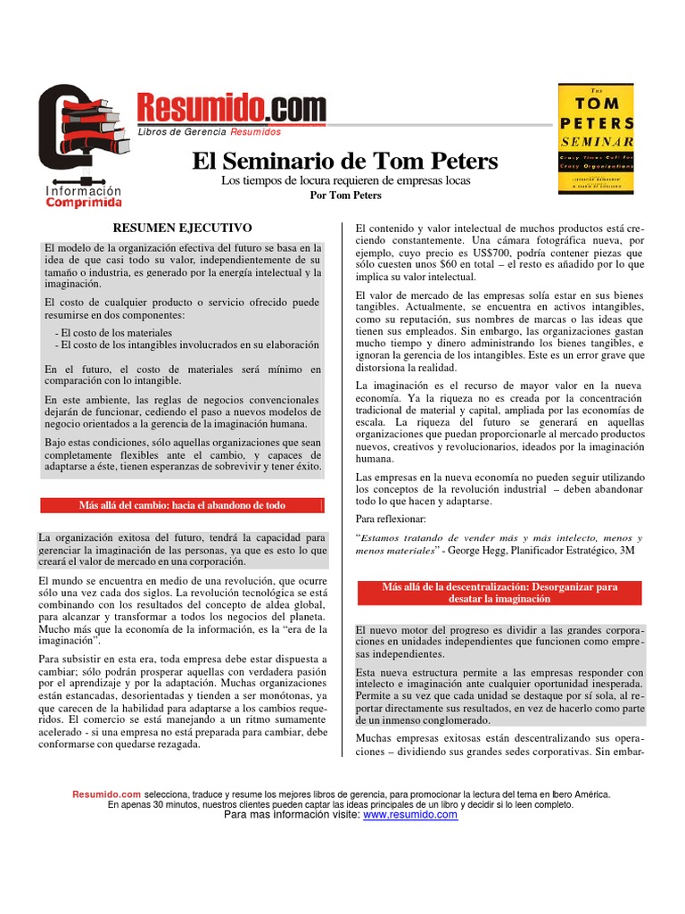 Tom Peters | PDF