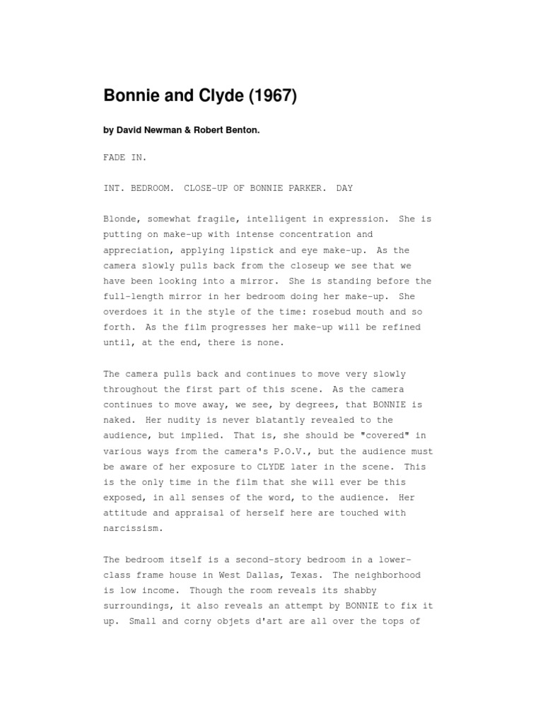 Bonnie and Clyde | PDF | Nature