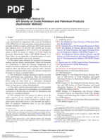 Astm d1298 | PDF | Density | Petroleum