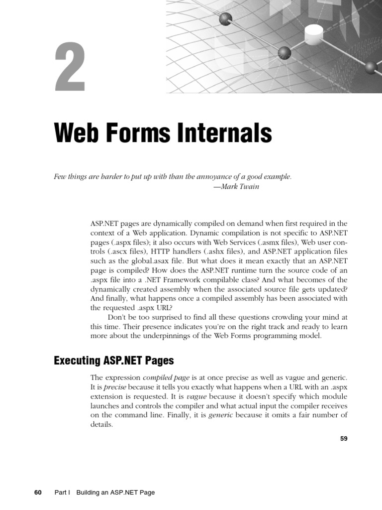 Aspnet Web Forms Internals Pdf Internet Information Services Component Object Model