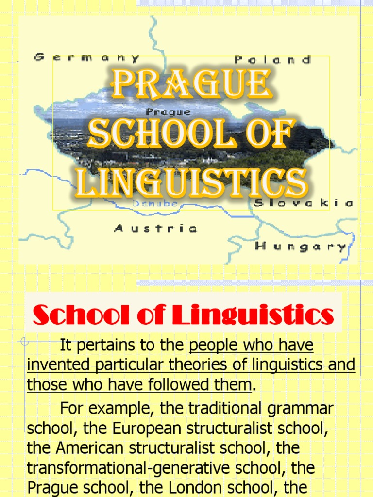 Prague School of Linguistics Overview | PDF | Phoneme | Linguistics