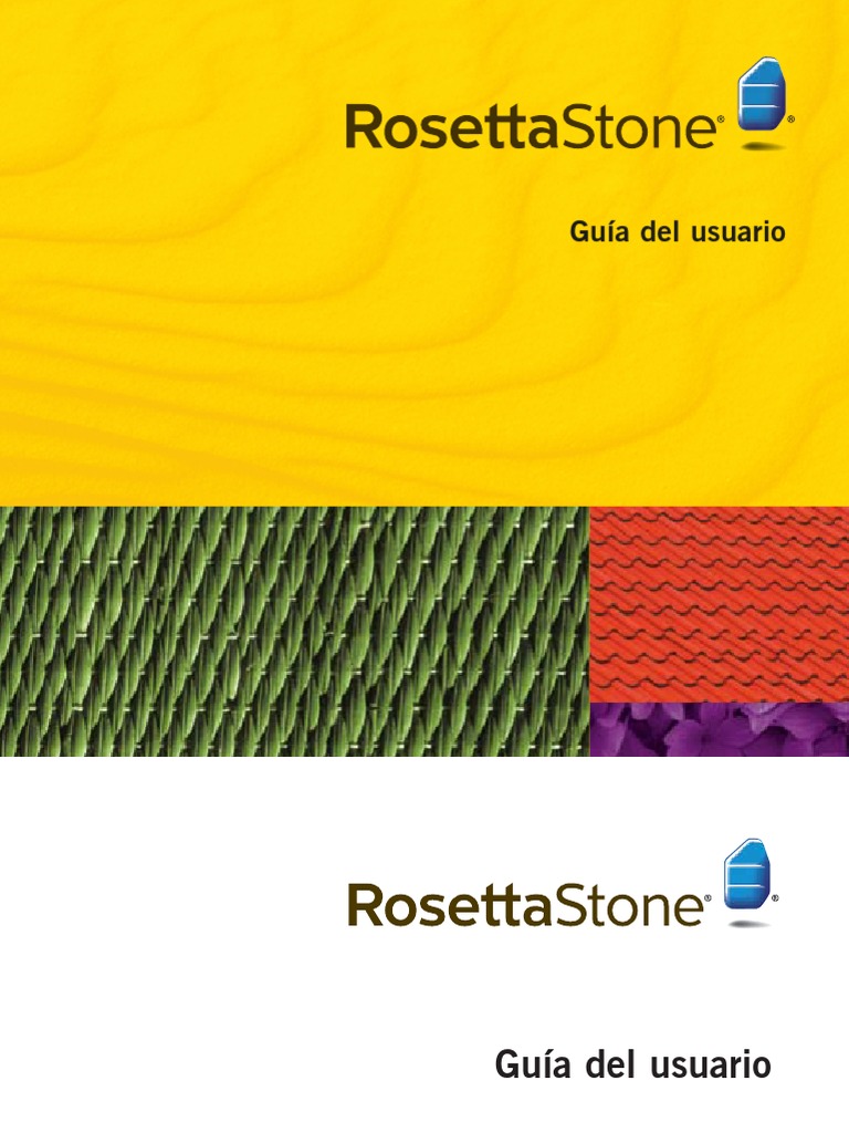 Rosetta Stone Users Guide | PDF | Cognición | Ciencia cognitiva