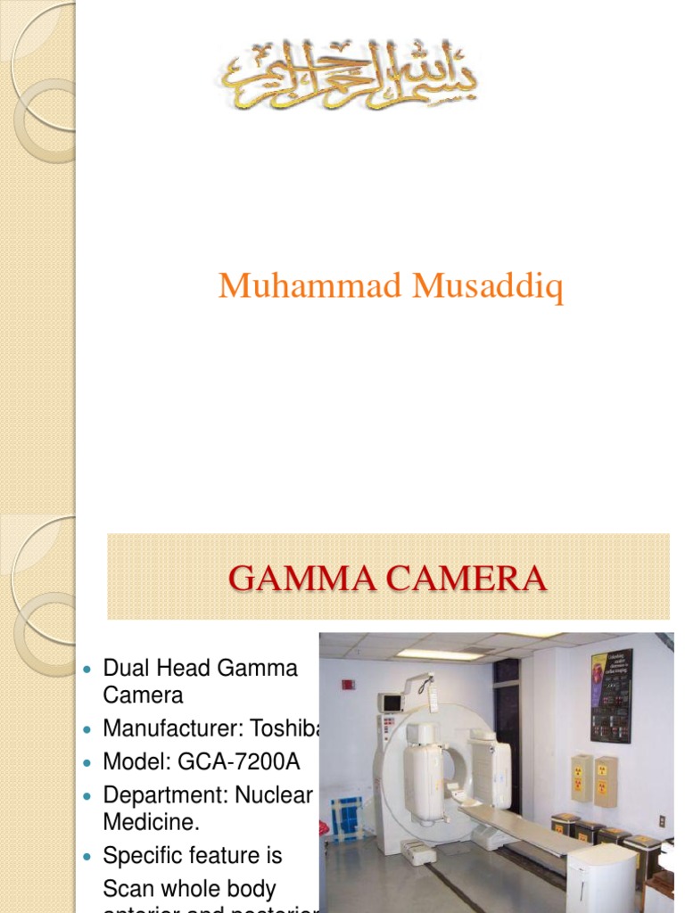 Gamma Camera Components and Working | PDF | Electromagnetic Radiation ...