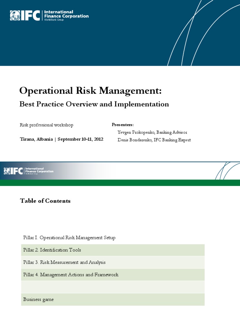 Operational Risk in Bank | PDF | Operational Risk | Risk