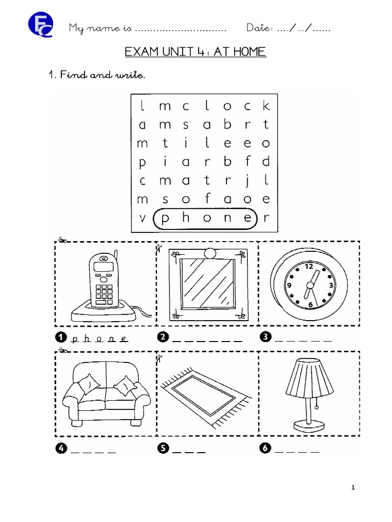 Kid's Box2 EXAM Unit 4 | PDF