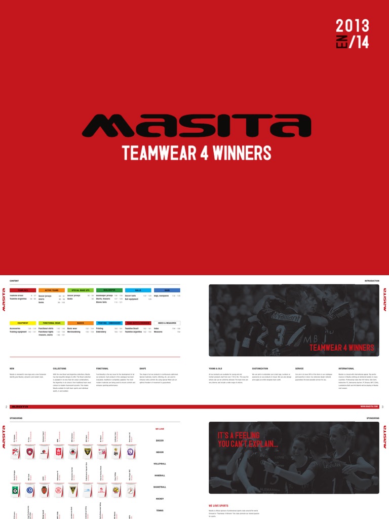 Masita Teamwear Catalog Overview | PDF | Suit (Clothing) | Supply Chain