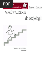Szacka B. Wprowadzenie Do Socjologii | PDF