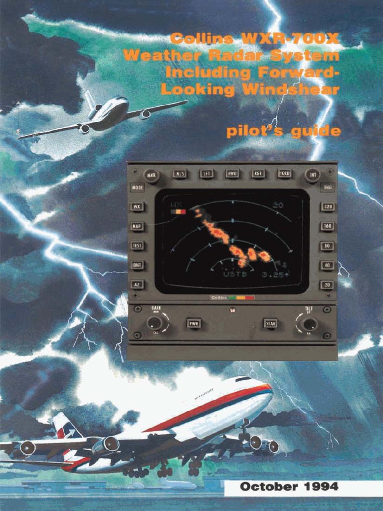 WXR-700X Weather Radar Operation Guide | PDF | Radar | Storms