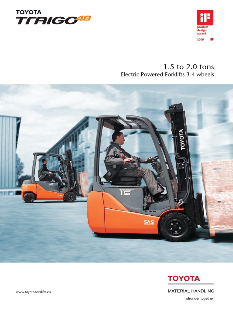 5.toyota Traigo 48 Brochure | PDF | Truck | Forklift