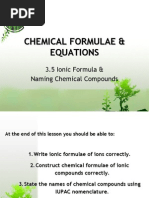 Solving and Writing Ionic Formulas | PDF | Ion | Chloride