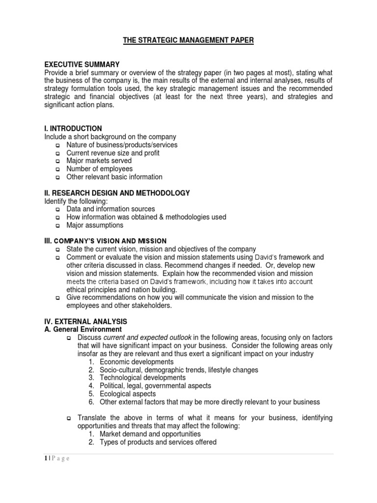 Strama Paper 2013 | Download Free PDF | Strategic Management ...
