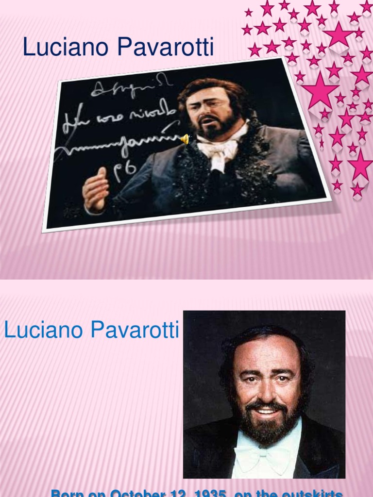 Luciano Pavarotti | PDF | Opera | Vocal Music