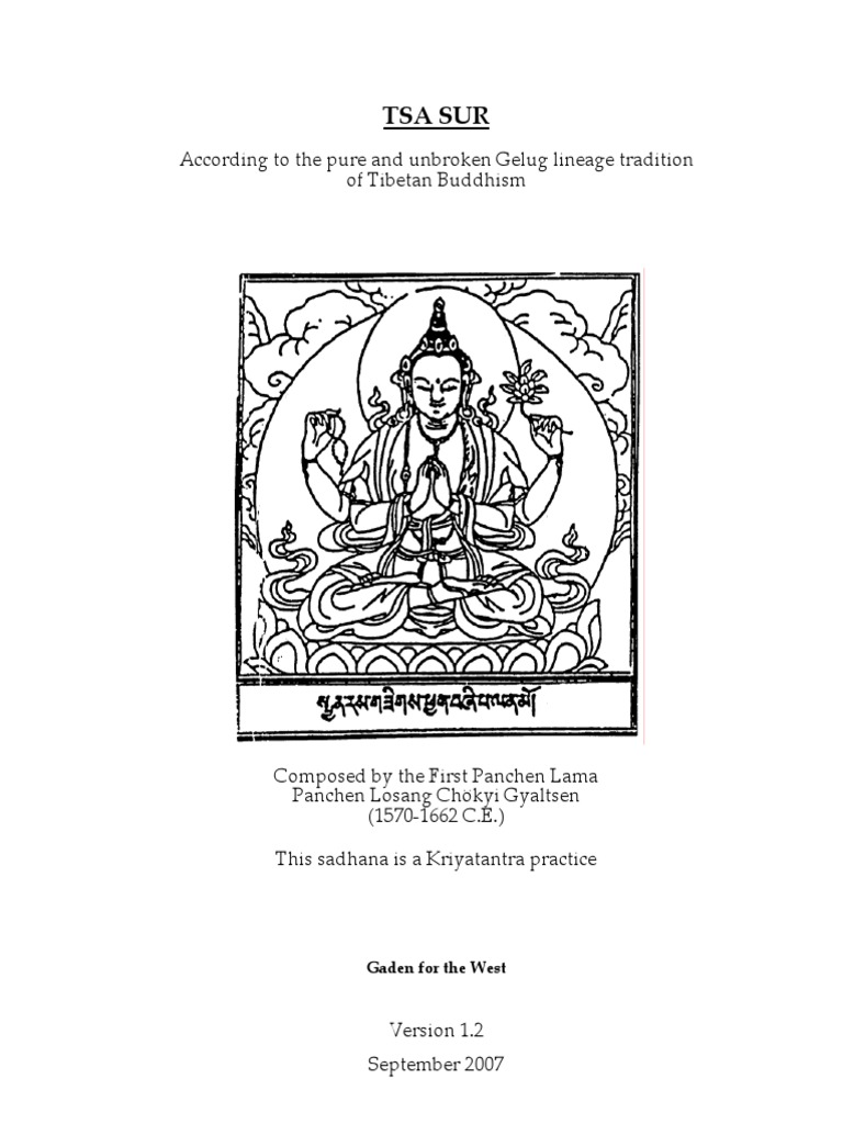 TSA SUR: Offering to Beings in the Bardo State | PDF | Buddhist ...