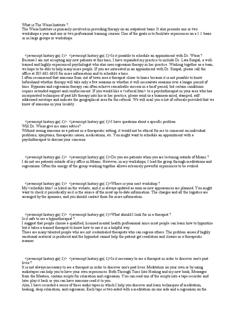 Brian Weiss | PDF | Soulmate | Past Life Regression