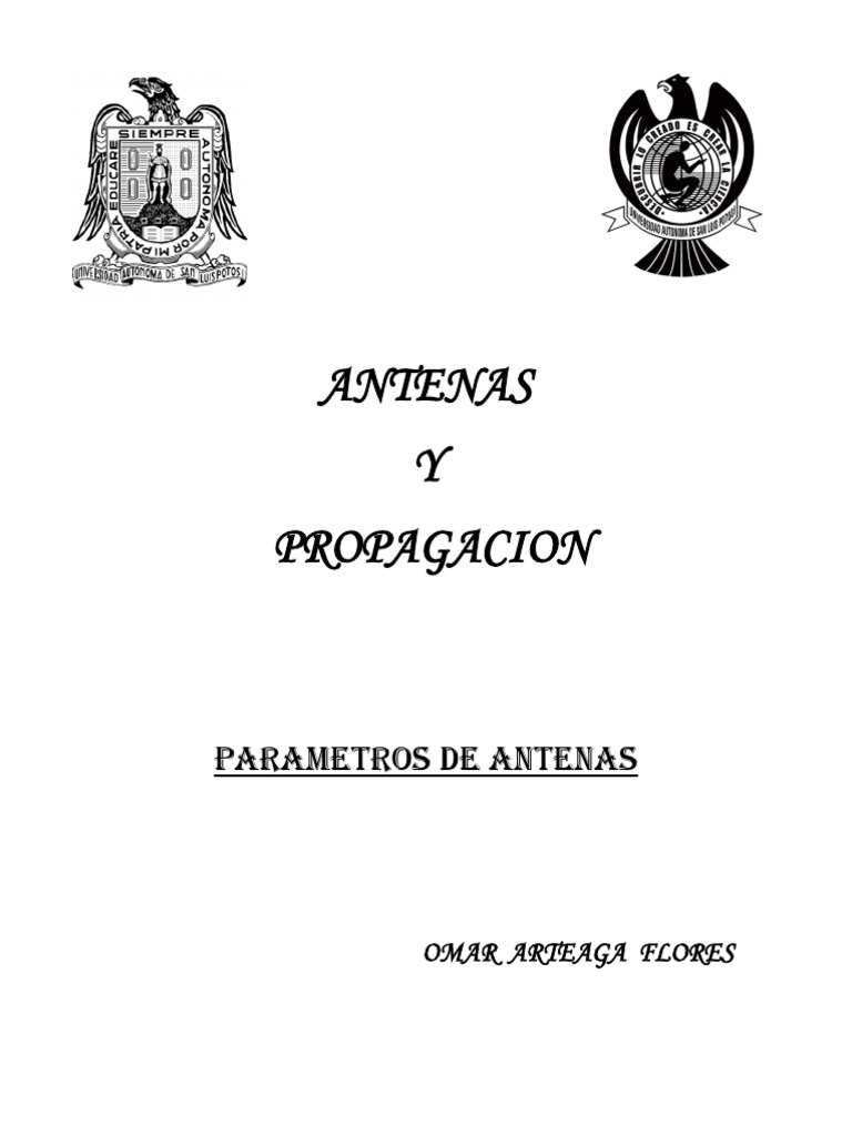 ANTENAS | PDF | Antena (Radio) | Polarización (ondas)