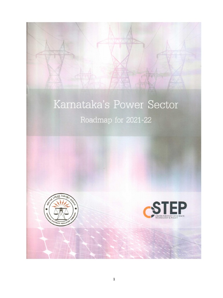 Karnataka Power Sector Roadmap | PDF | Renewable Energy | Coal