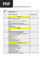 MEP FP Inspection Checklist | PDF | Technology & Engineering