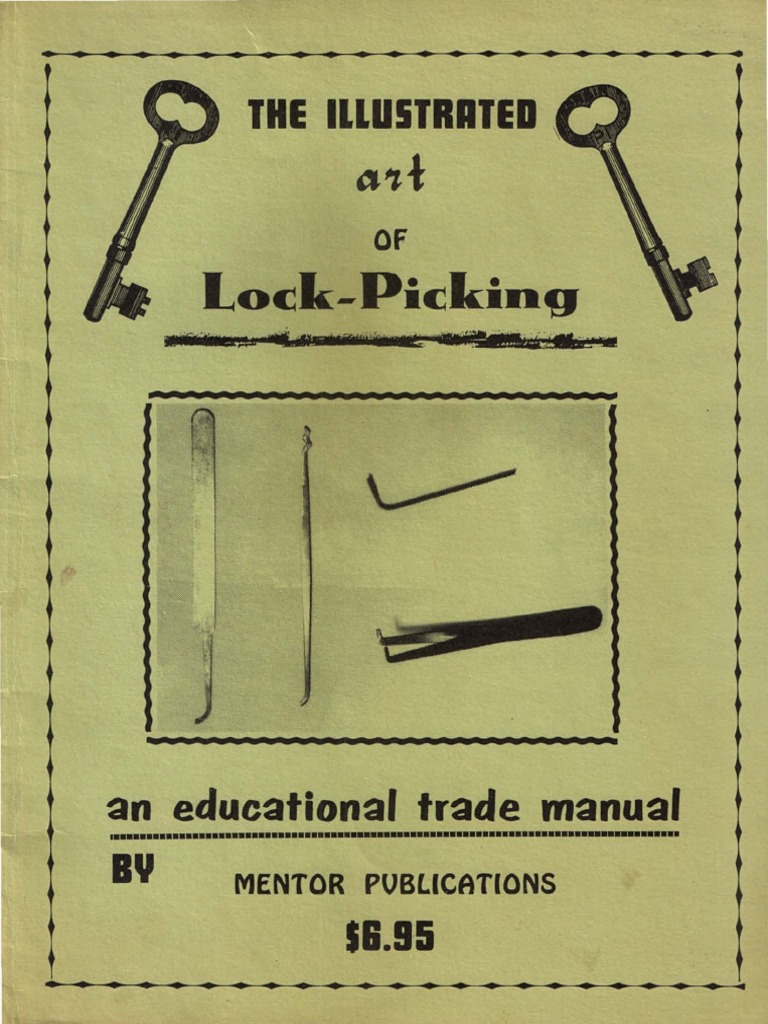 The Illustrated Art of Lock Picking | PDF | Technology & Engineering