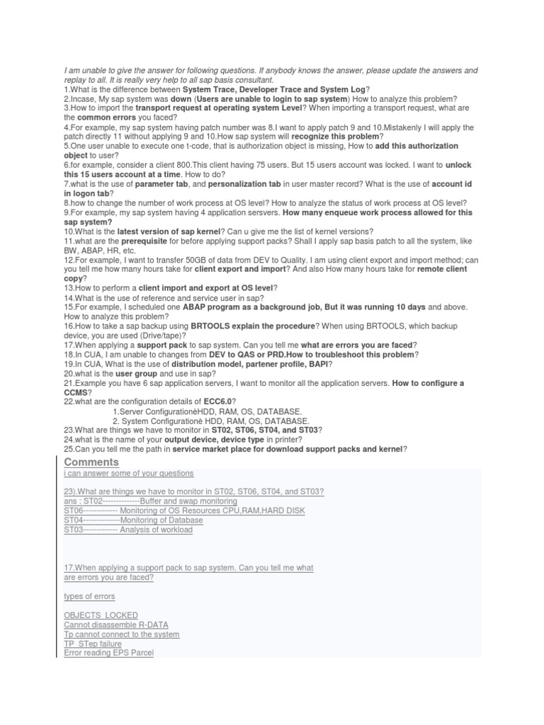 Basis Questions | PDF | Operating System | Kernel (Operating System)