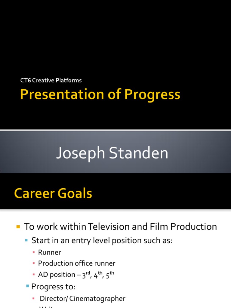 Film Production Career Path Guide | PDF | Filmmaking | Communication