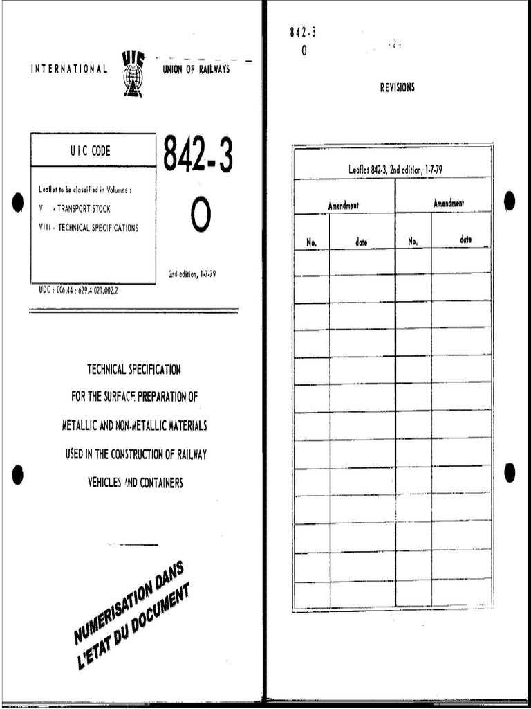 UIC 842-3 2.ed. | PDF