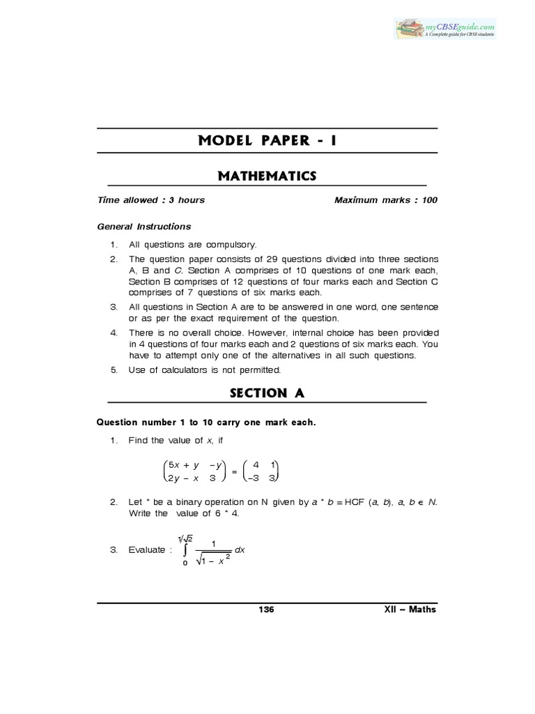 2013 12 SP Mathematics 05 | PDF | Triangle | Linear Algebra