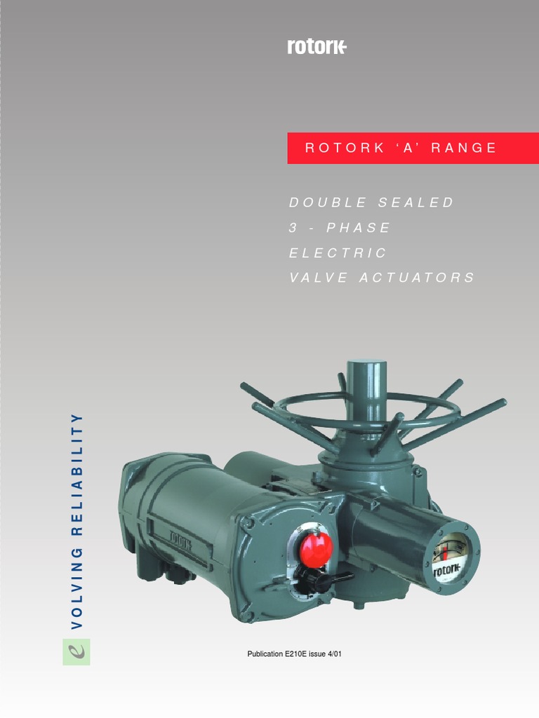 Motor Operated Valve Rotork | PDF | Electrical Connector | Switch