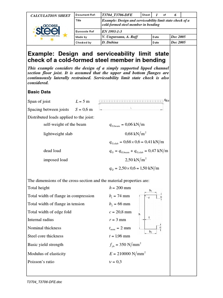Cold Formed Bending | PDF | Bending | Beam (Structure)