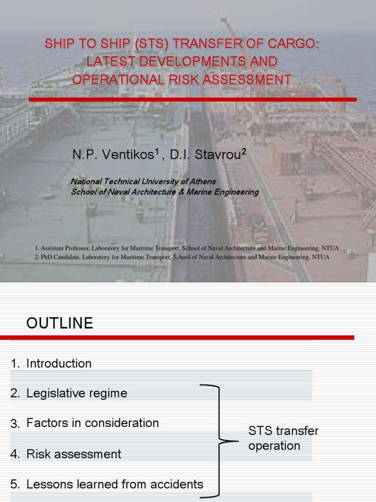 Ship To Ship (STS) Transfer of Cargo: Latest Developments and ...