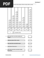 Data Handling Worksheet | PDF