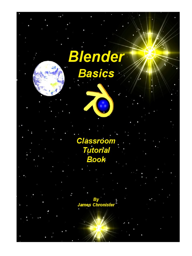 Blender Basics - Classroom Tutorial Book Part 1 (2005) | PDF | Computers