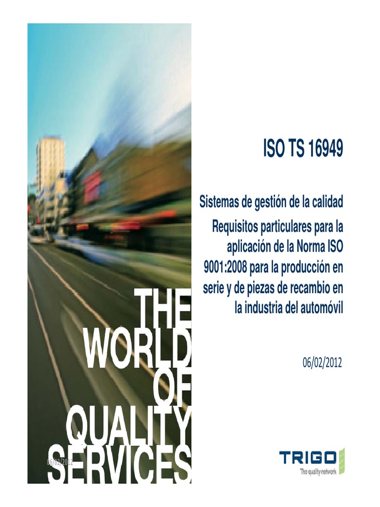 Iso TS 16949 | PDF