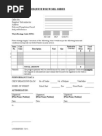 NCR Form Example | PDF