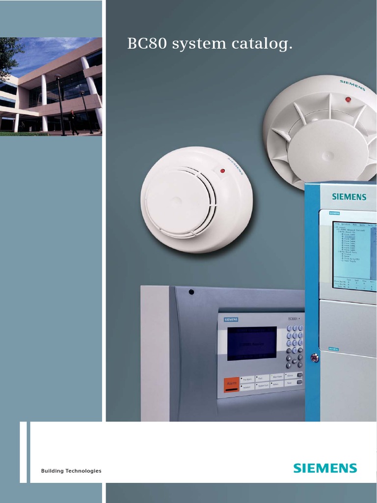 Alarma Contraincendio Siemens | PDF | Input/Output | Sensor