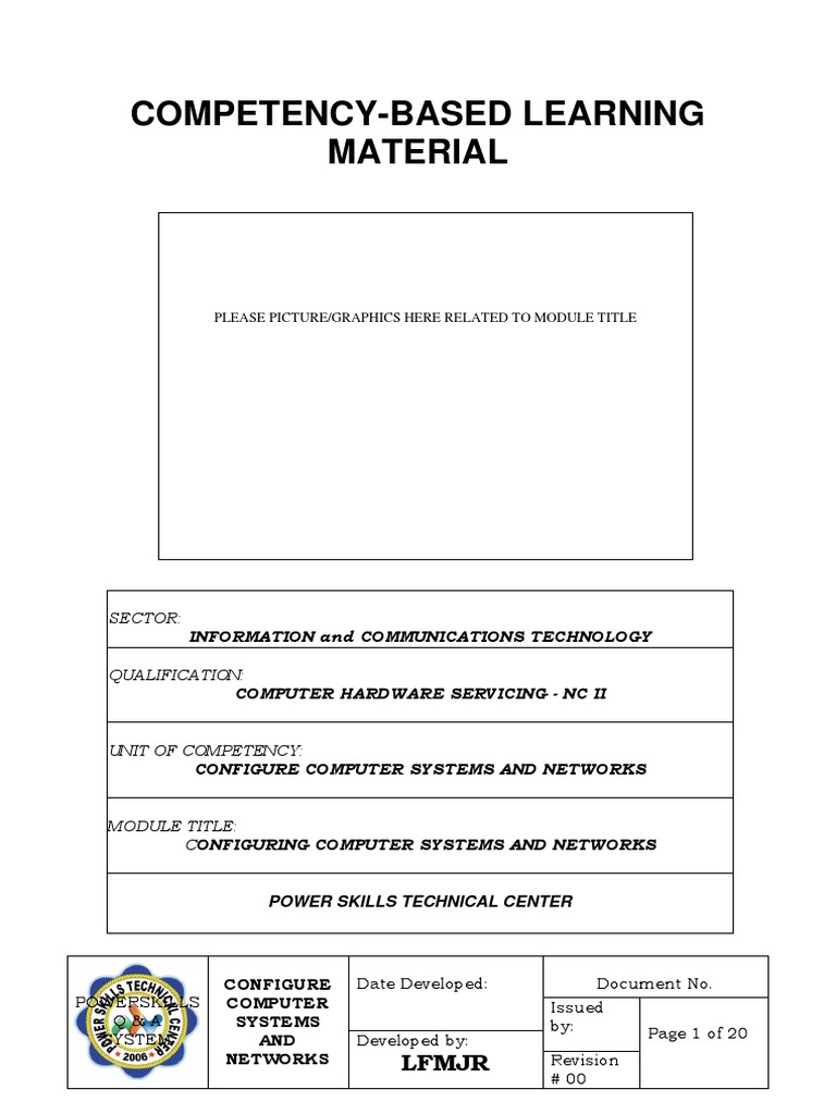 Configure Computer Systems & Networks Guide | PDF | Network Topology ...