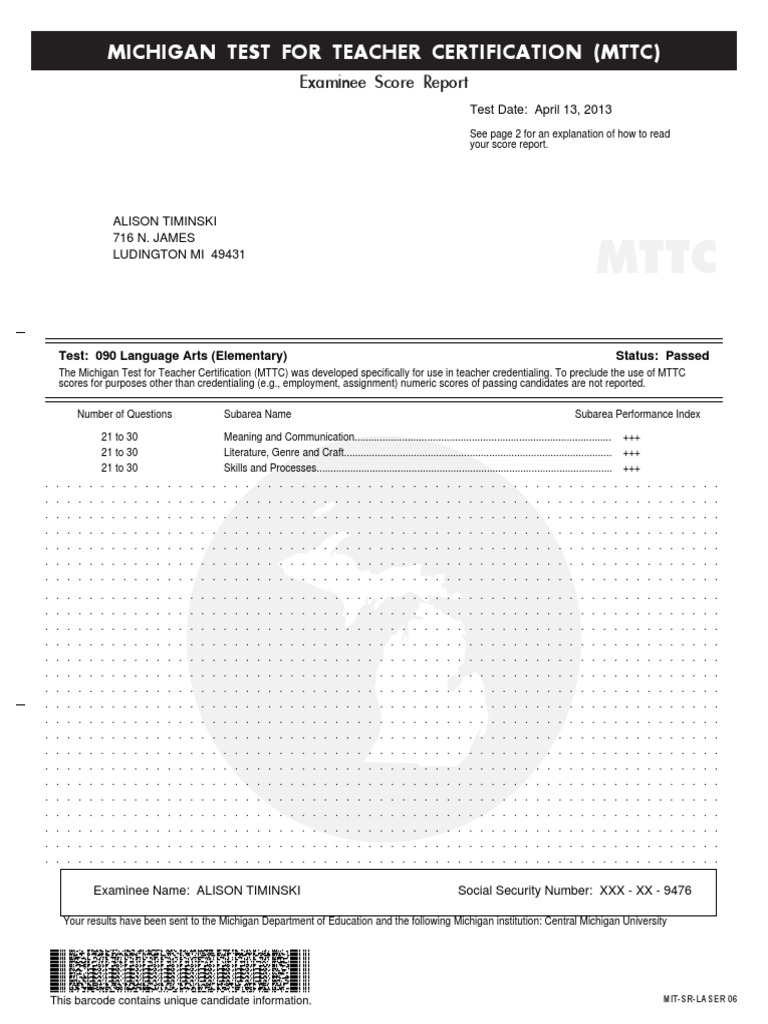 La Test | PDF | Multiple Choice | Test (Assessment)