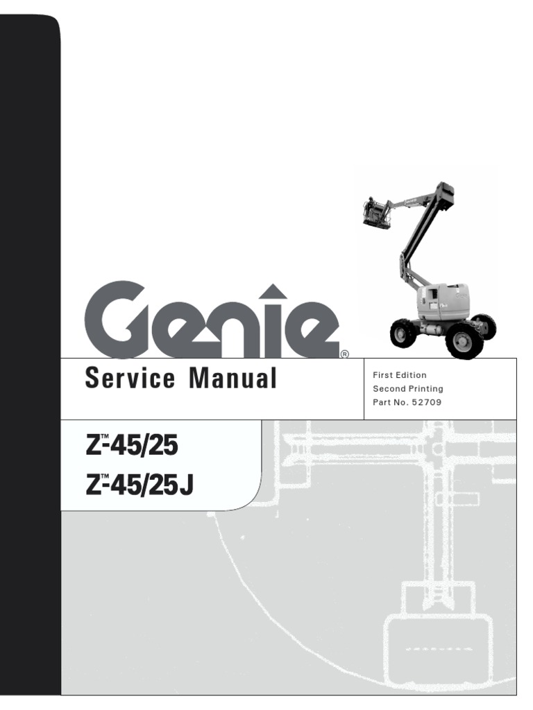 Service Genie Z45-25 | PDF | Motor Oil | Diesel Engine
