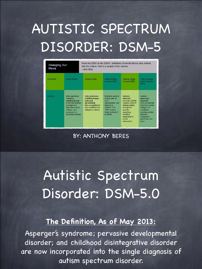 Fact Sheet Presentation | Autism Spectrum | Spectrum Disorder