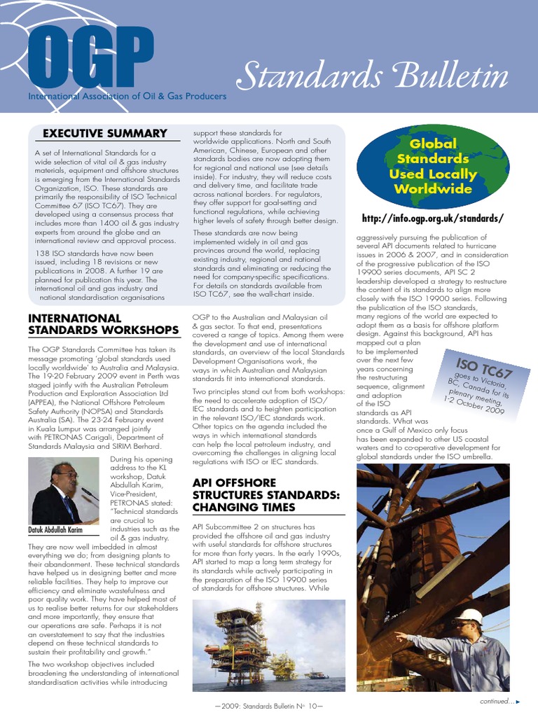 Iso Standards in Oil & Gas | PDF | Pipeline Transport | Standardization