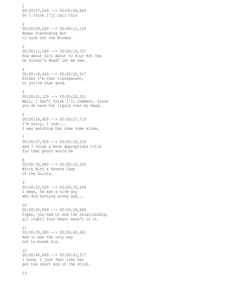 Charmed - 2x18 - Chick Flick - en | PDF | Leisure