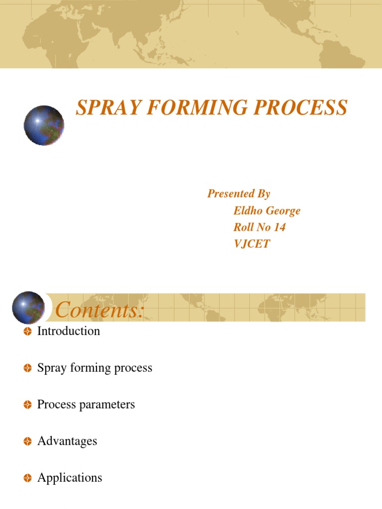 Spray Forming | PDF | Industries | Chemical Product Engineering