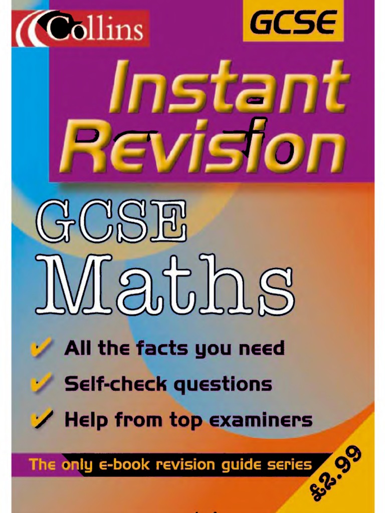 Gcse Mathematics Instant Revision2 | PDF