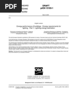 Sports Lighting en 12193-2007 | PDF | Sports | Lighting