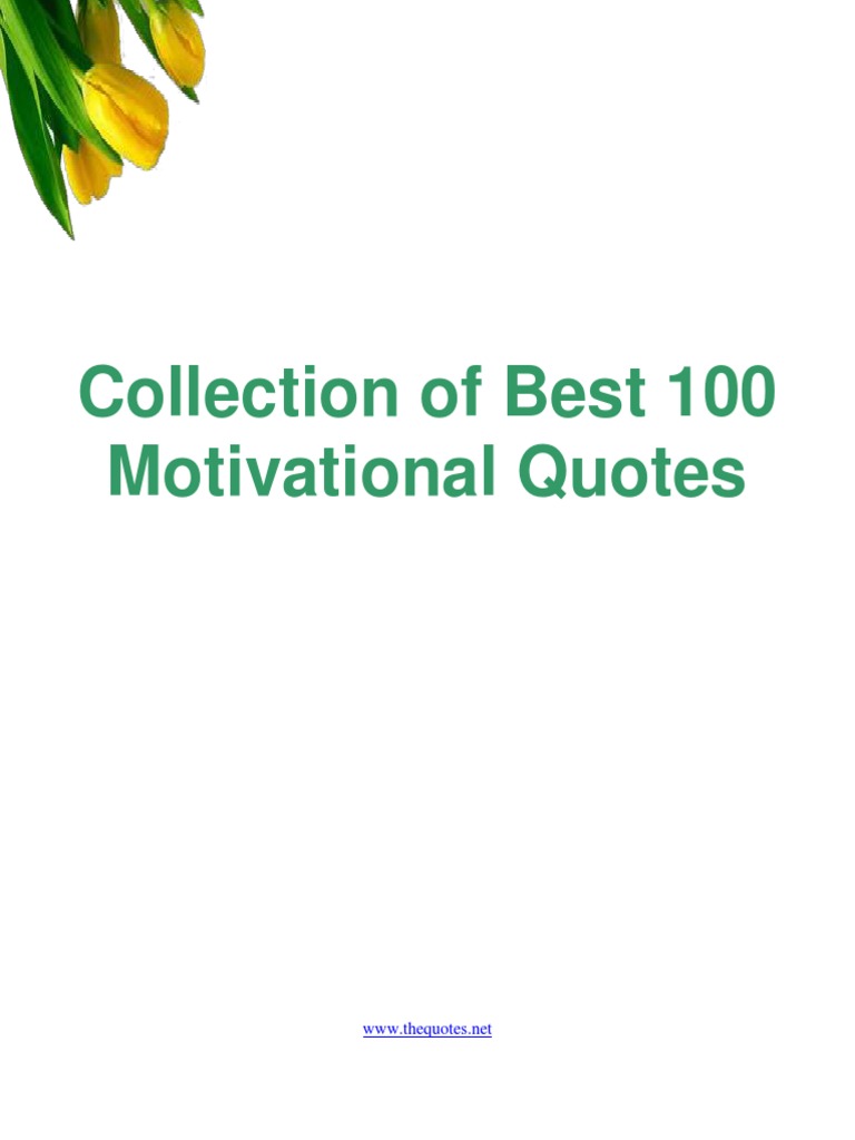 100 Best Text Quotes From | PDF | Science | Philosophical Science