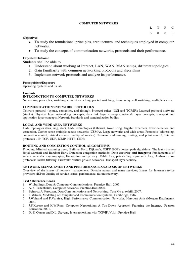 Understanding Foundational Computer Networking Principles ...